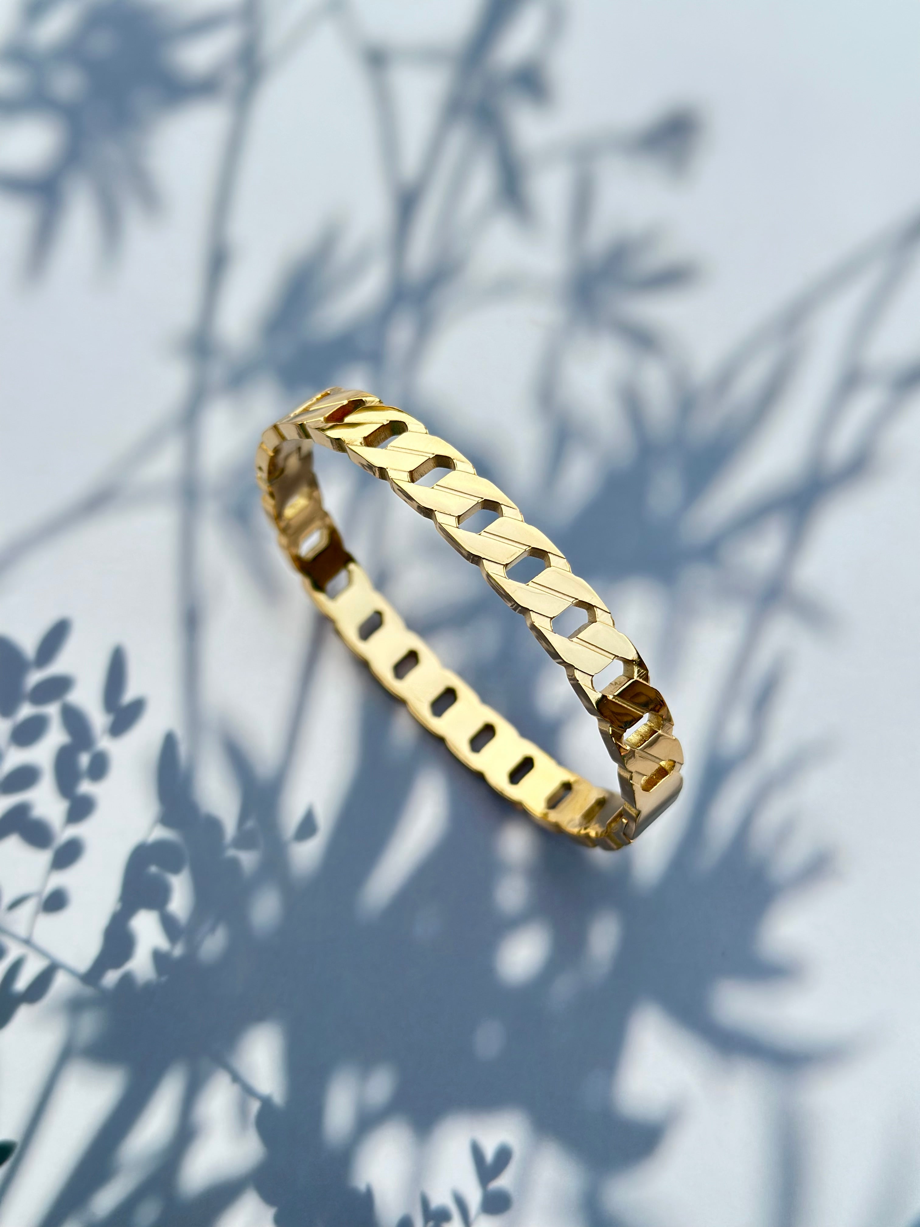 Gold Link Bracelet – Creative Sansar